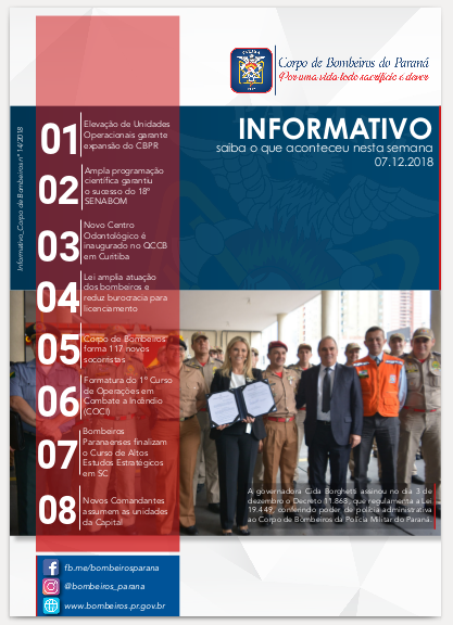 Boletim Informativo | CORPO DE BOMBEIROS MILITAR DO PARANÁ